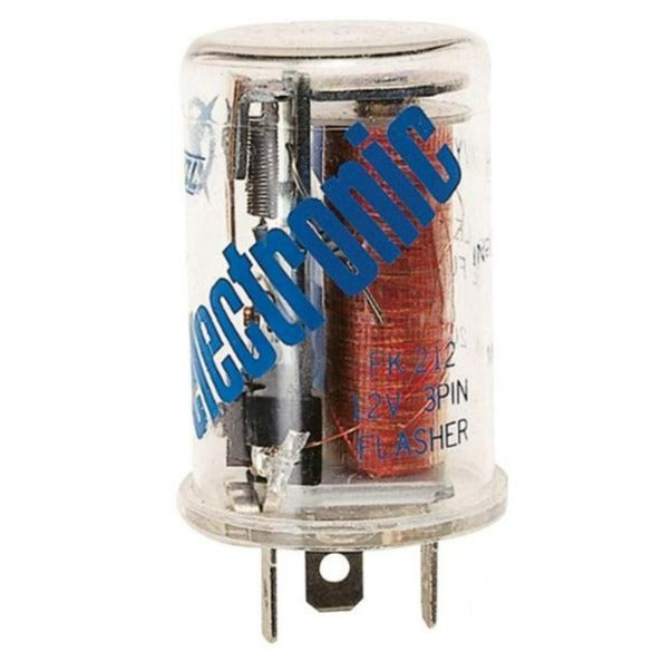 AUTOGEAR ELECTRONIC FLASHER / FUSE UNIT 3-PIN — HSB Trading